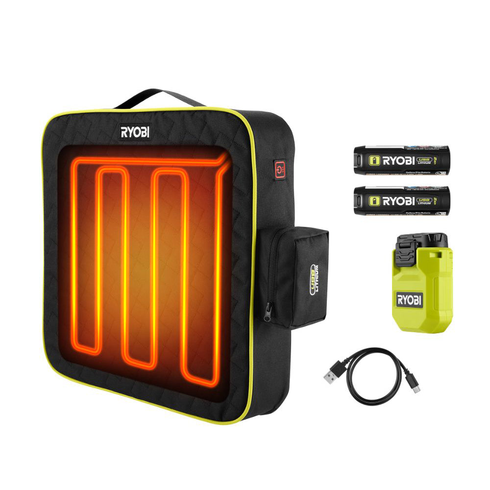 USB LITHIUM HEATED CUSHION KIT – RYOBI Tools Canada